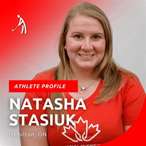 Natasha Stasiuk Teeing Up Triumphs Special Olympics Ontario