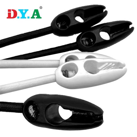 Customize Polyethylene Black Whiteround Bungee Cord With Autolock
