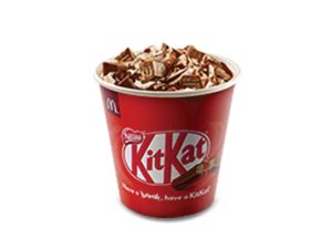 Mcflurry Kit Kat Postres Mcdonalds