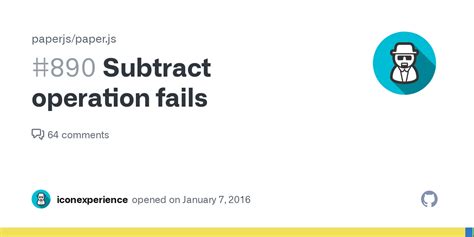 Subtract Operation Fails Issue Paperjs Paper Js GitHub