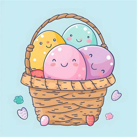 Cartoon Easter Basket Images Free Download On Freepik