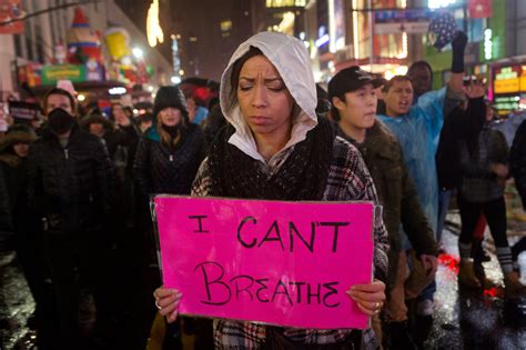 In Unpredictable New York Protests Organized Criticism Of Police The