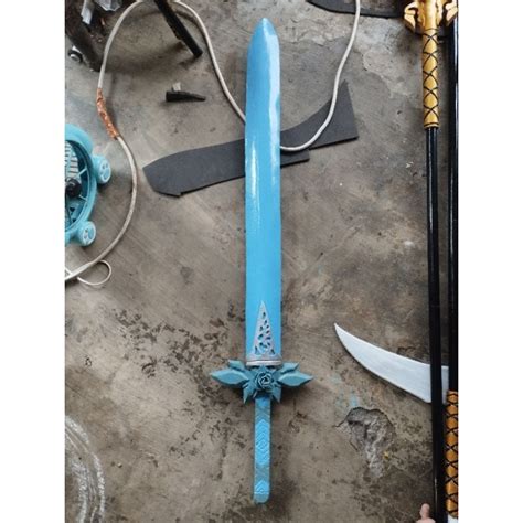 Jual Eugeo Blue Rose Sword Weapon Asuna Cosplay Sword Art Online