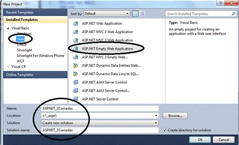 Asp Net Criando Uma Aplicação Asp Net Em 3 Camadas Vb Net