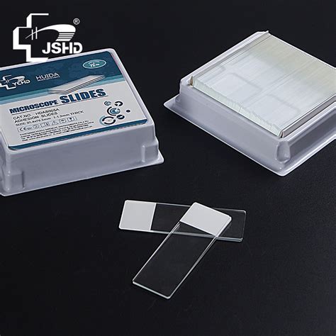 Disposable Lab Consumable Polishing Adhesion Microscope Slides Frosted