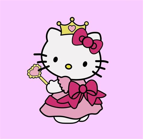 Hello Kitty Princesa In 2025 Hello Kitty Drawing Hello Kitty Clipart