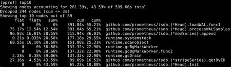 Optimising Startup Time Of Prometheus 260 With Pprof Robust