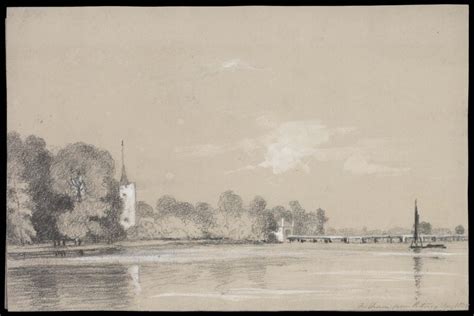 Fulham From Putney Orleans House Gallery