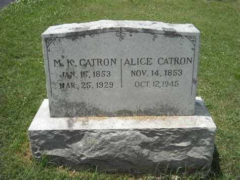 Michael Kennedy Catron 1853 1929 Find A Grave Memorial