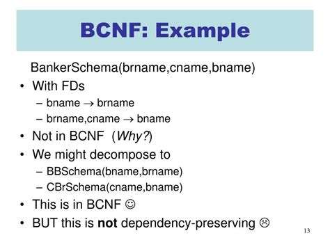 ppt lecture 7 schema refinement normalisation powerpoint