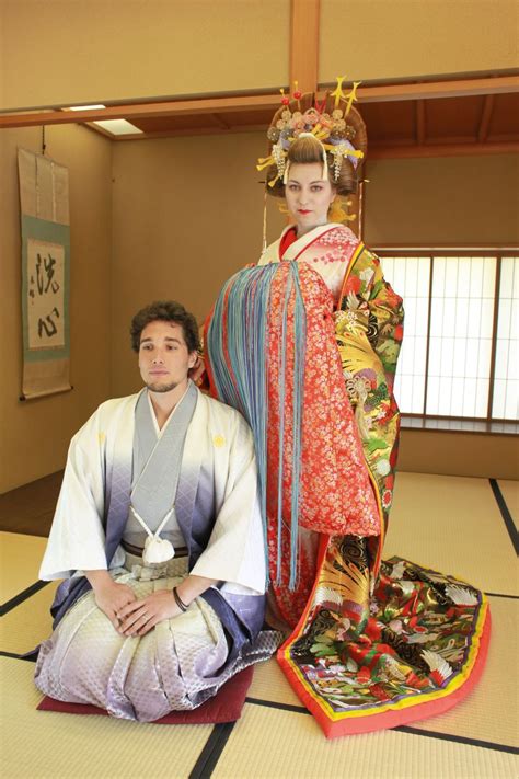 Wearing A Traditional Japanese Kimono Traditional Japanese Kimono