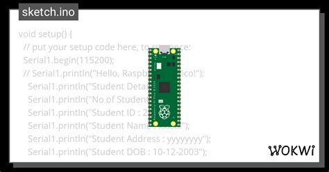 RaspberryPI Wokwi ESP32 STM32 Arduino Simulator