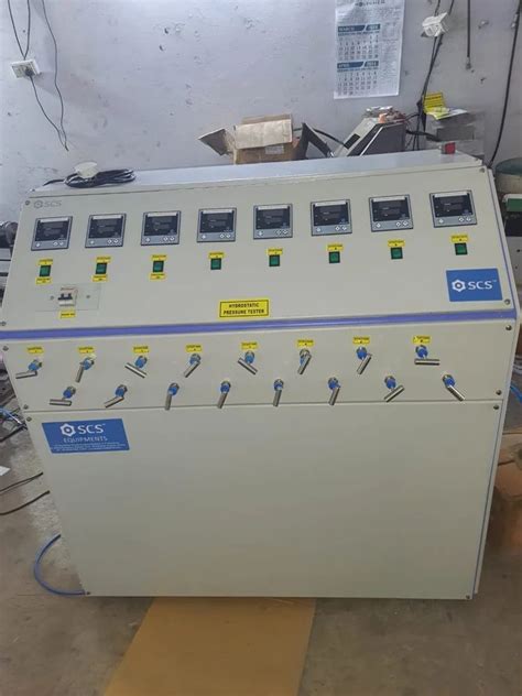 Blue Analog Plastic Pipe Pressure Testing Equipment At Rs 125000 Piece In Ahmedabad