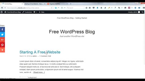 adding social share buttons in wordpress without plugins youtube