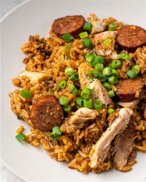 Cajun Chicken And Sausage Jambalaya Gf Well Fed Baker