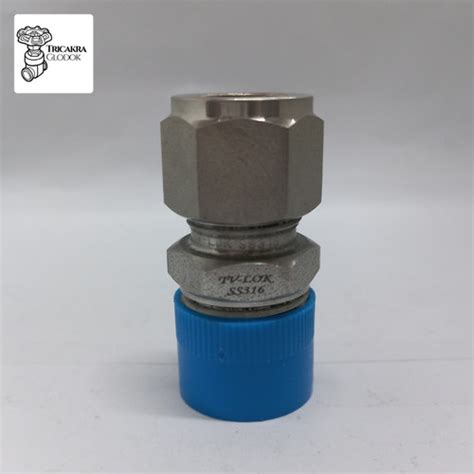 Jual Male Connector Ss316 12 Od X 12 Npt Male Connector Stainless