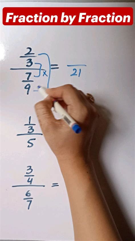Fraction By Fraction Simplification Trick Teaching Math Strategies Math Resources Teaching Math