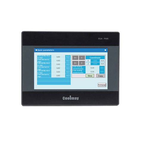 Coolmay TK Series HMI Control Panel LED TFT Colors Wire Resistive Panel