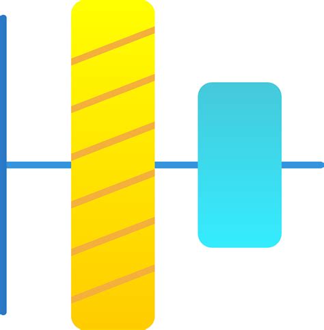 Vertical Alignment Flat Gradient Icon 38723704 Vector Art At Vecteezy