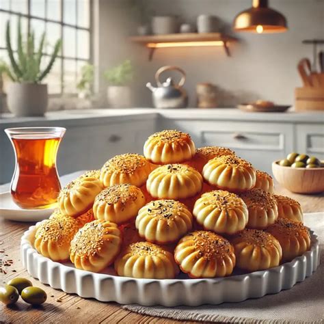 Easy Tuzlu Kurabiye Savory Turkish Cookies Recipe Pekis Recipes