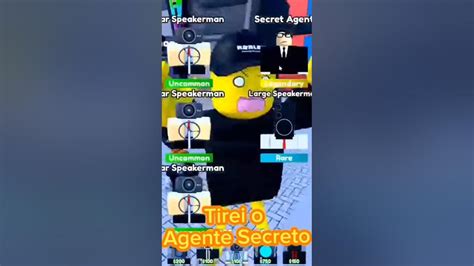 Tirei O Agente Secreto Roblox Skibiditoilet Youtube