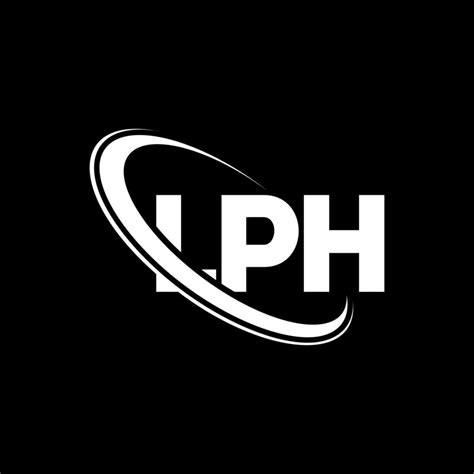 Logotipo De Lph Letra Lph Diseño De Logotipo De Letra Lph Logotipo De Iniciales Lph Vinculado