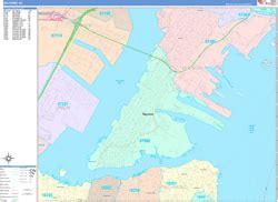 Bayonne New Jersey Wall Maps Mapsales