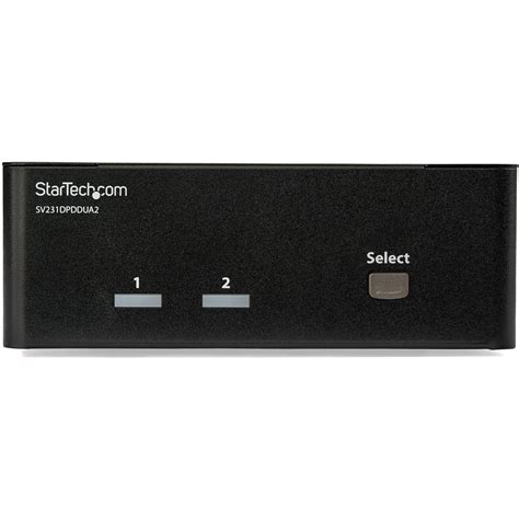 Startech Com 2 Port Displayport Dual Monitor Kvm Switchdisplayport Kvm4k 60 Hzaccess Two Dual