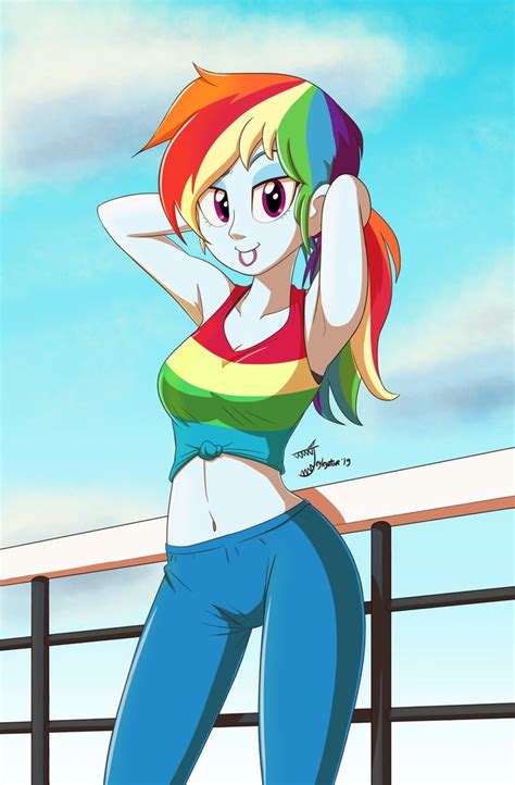 Mon Petit Poney Fluttershy Et Rainbow Dash Sexy