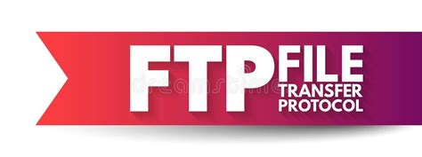 Ftp File Transfer Protocol Standard Communication Protocol Used For