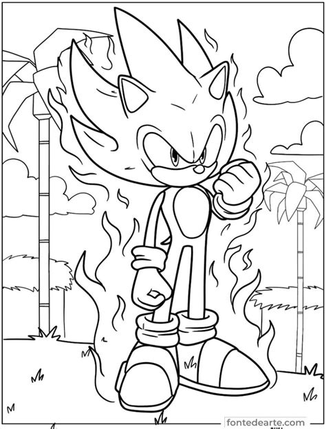 Desenhos Sonic E Amigos Para Colorir E Pintar Imprimir Pdf