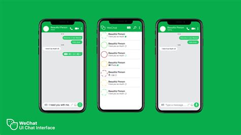 Wechat Rebranding And Ui Behance