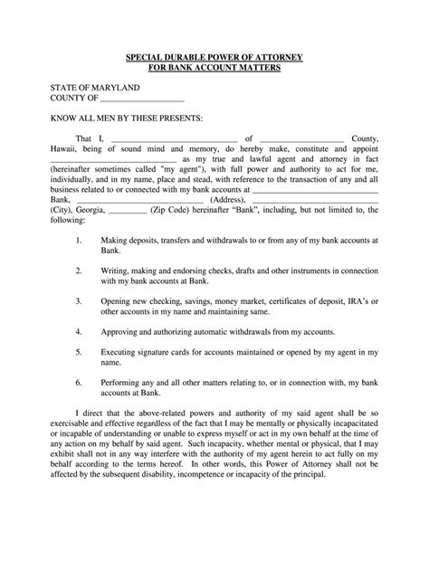 Poa Sample Complete With Ease Airslate Signnow