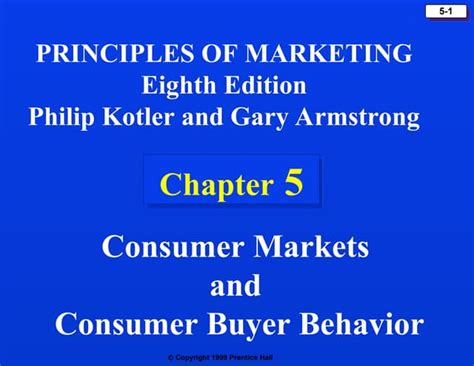Consumer Markets And Consumer Buyer Behavior Ppt