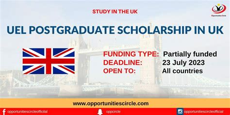 Uel Postgraduate Scholarship 2023 24 Study In The Uk Opportunities
