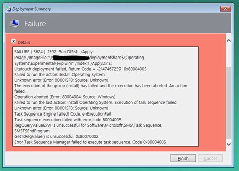 MDT Imaging Failure Windows Spiceworks Community