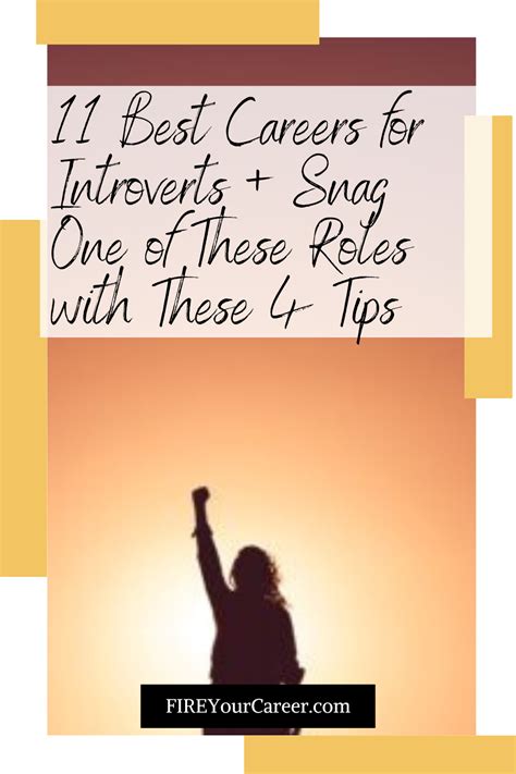 Best Careers For Introverts Snag One With These Tips