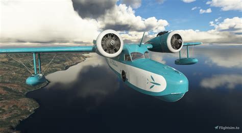 Grumman Jrf Goose N13cs Air Catalina Per Microsoft Flight Simulator Msfs