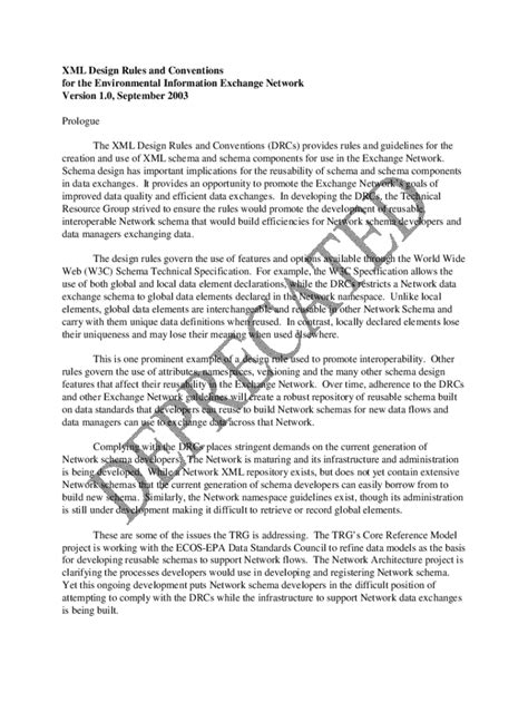 Xml Design Rules And Conventions For The Environmental Fill Out And Sign