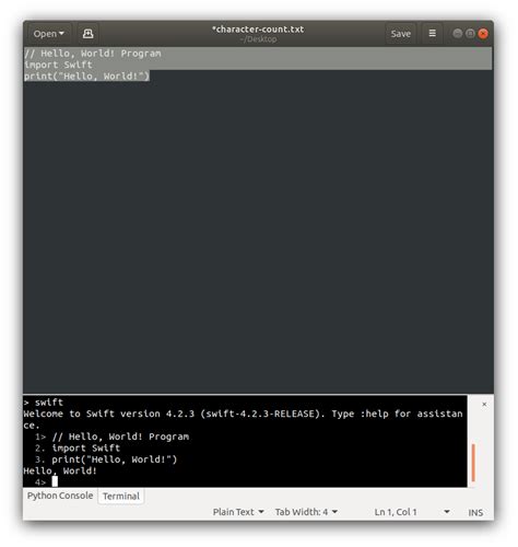 Language Support Compile And Run Commands For Swift Ask Ubuntu