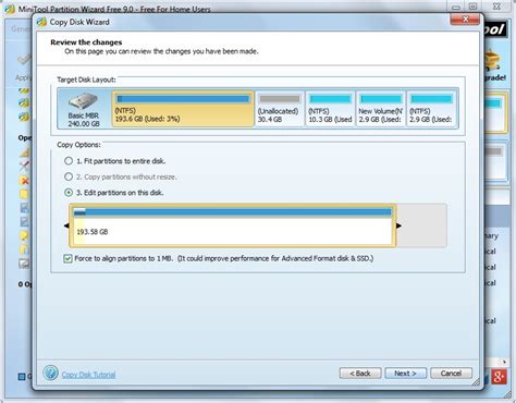clone system disk to external disk to make a backup in few steps