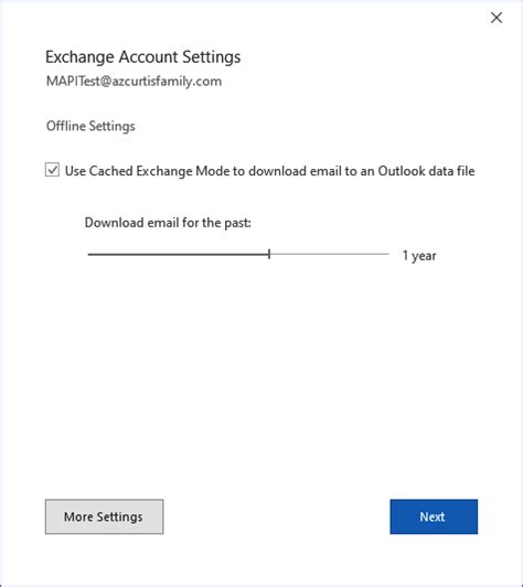 Set Up A Mapi Account In Outlook 2016 Or 2019 For Windows Fullhost