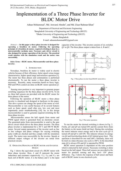 Bldc Motor Control Circuit Diagrams Datasheet Pdf Circuit Diagram