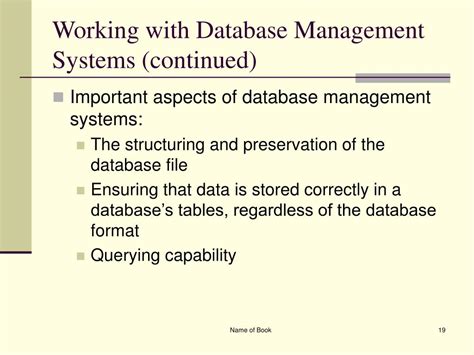 Ppt Chapter 8 Working With Databases And Mysql Powerpoint