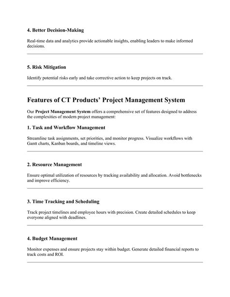 What Is A Project Management System Project Management System Pdf
