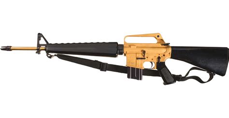 This Historic Gold Plated M16 Rifle Can Now Be Yours Maxim