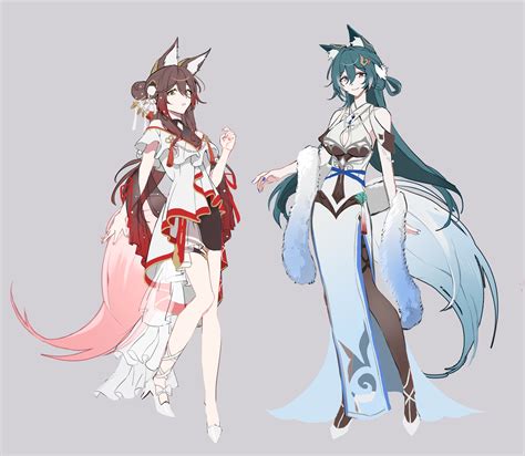 Tingyun Fugue And Yukong Honkai And More Drawn By Naroo Danbooru