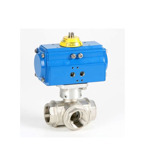 SINGLE ACTING ACTUATOR WITH WAY VALVE L INOX Buy Online Now