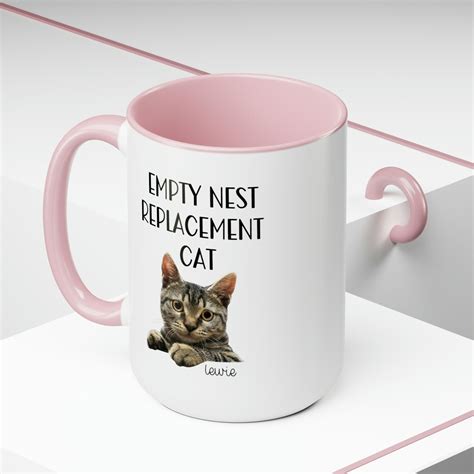 Empty Nesters Empty Nest T College Mom Cat Mom Mug Personalized Cat Mug Empty Nester