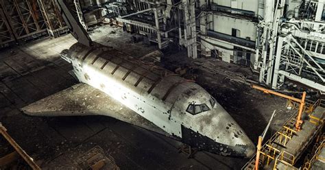 Space Flight කසකස්ථානයේ දිරායන සෝවියට් ෂටල් යානා